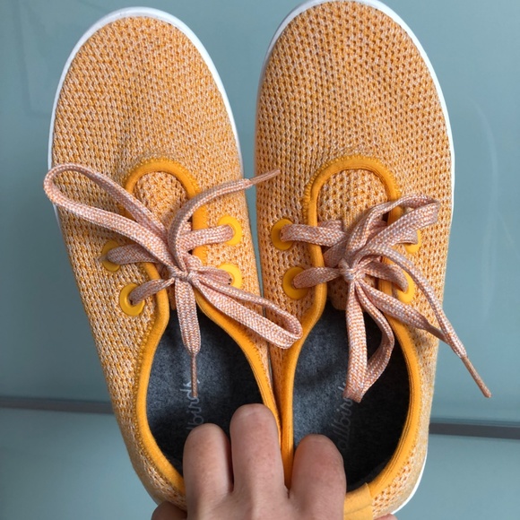 allbirds | Shoes | Allbirds Tree Skippers In Sol Yellow Sneakers | Poshmark